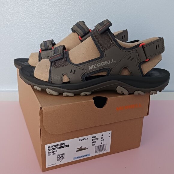 Merrell | Shoes | Mens Merrell Huntington Sport Convert Sandal Velcro ...
